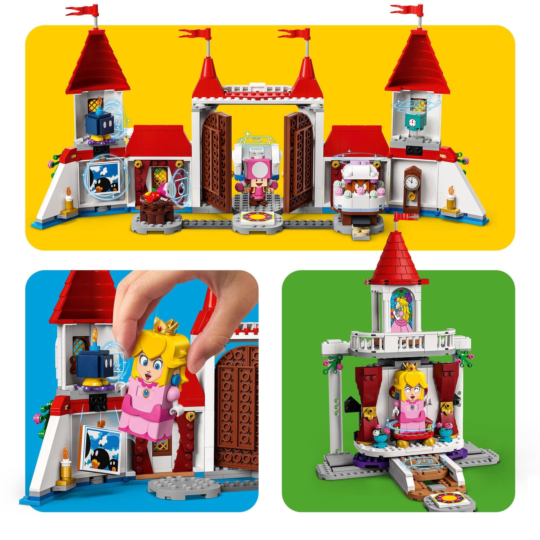 LEGO Super Mario Peach’s Castle Expansion Set (71408) - My Nintendo Store