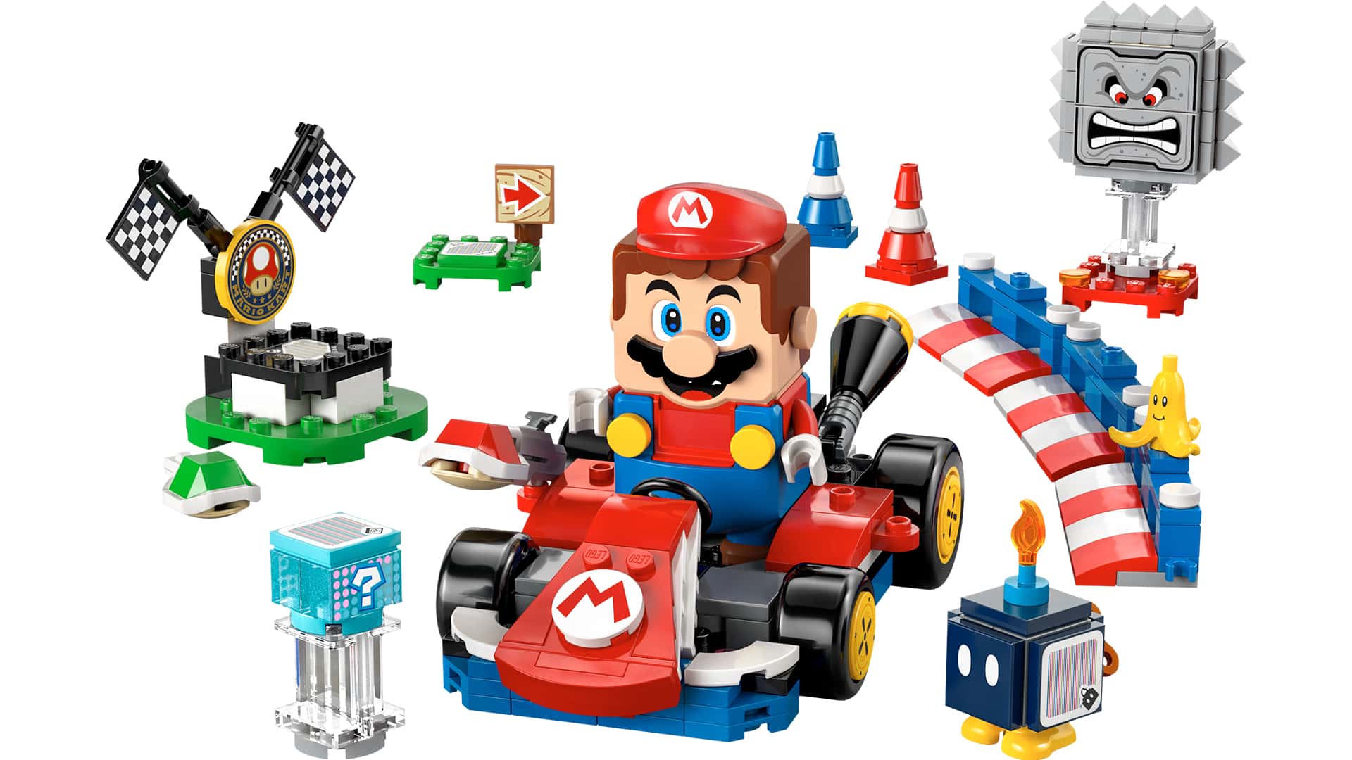 LEGO Super Mario Mario Kart – Interactive LEGO Mario & Standard Kart ...