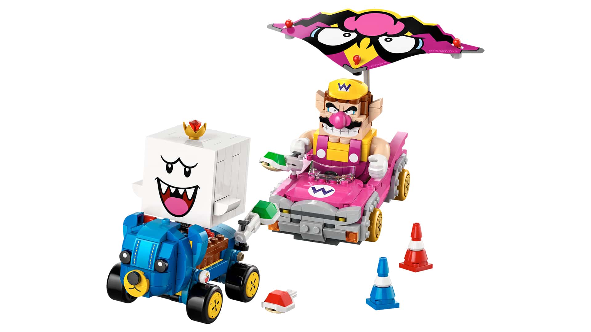 LEGO Super Mario Mario Kart – Wario & King Boo (72038) - My Nintendo Store