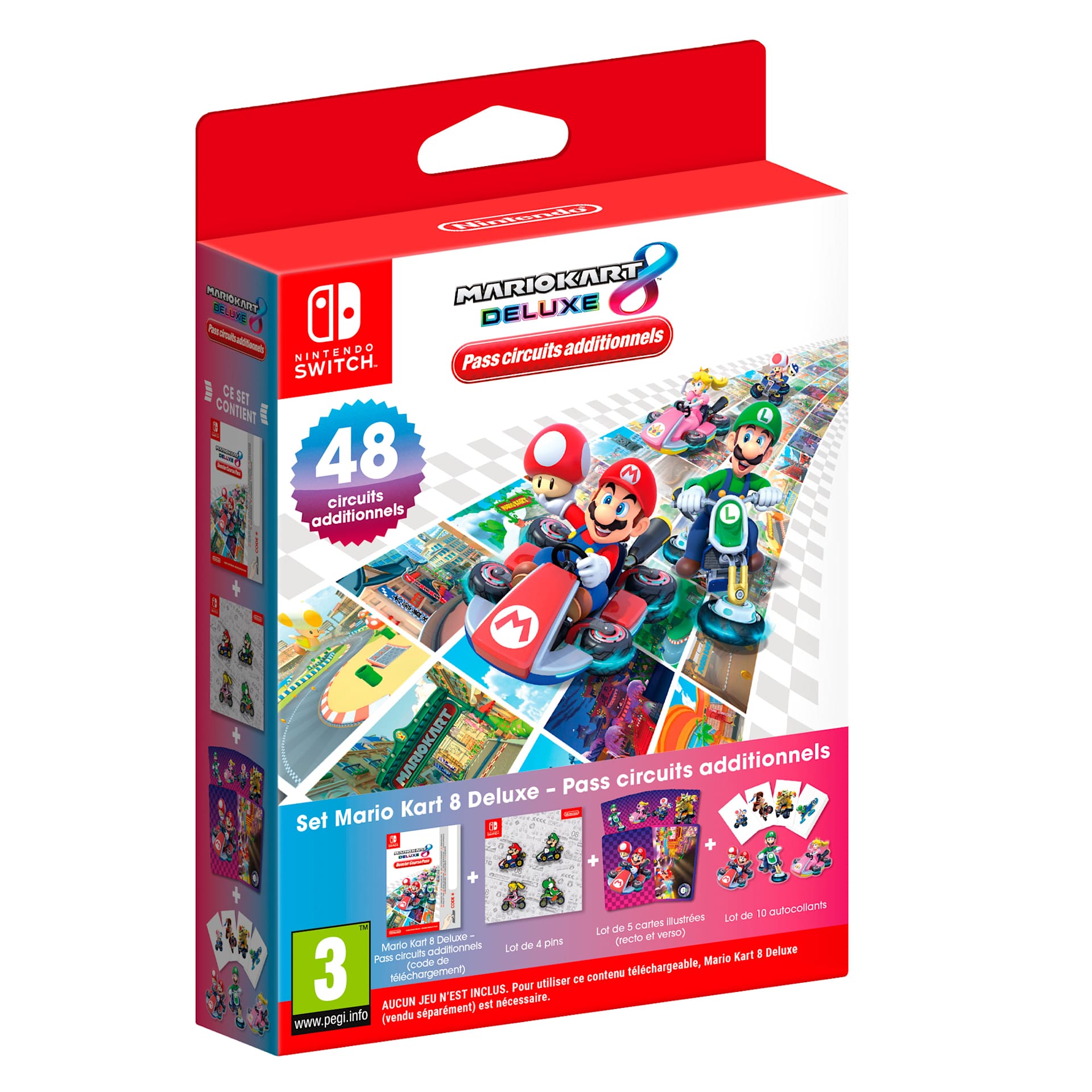 Set Mario Kart 8 Deluxe – Pass circuits additionnels - My Nintendo Store