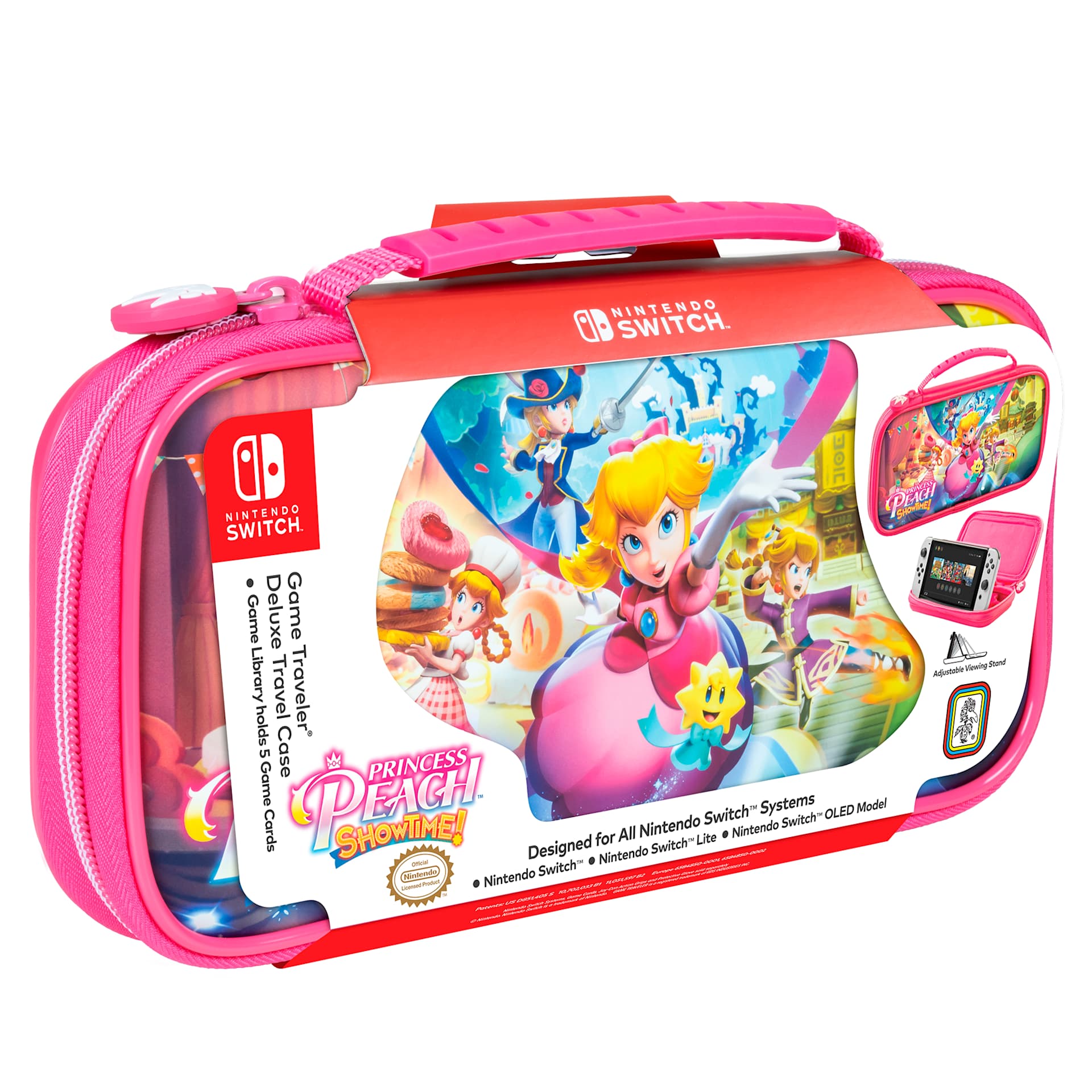 Nintendo Switch Deluxe Travel Case (Princess Peach: Showtime!) - My ...