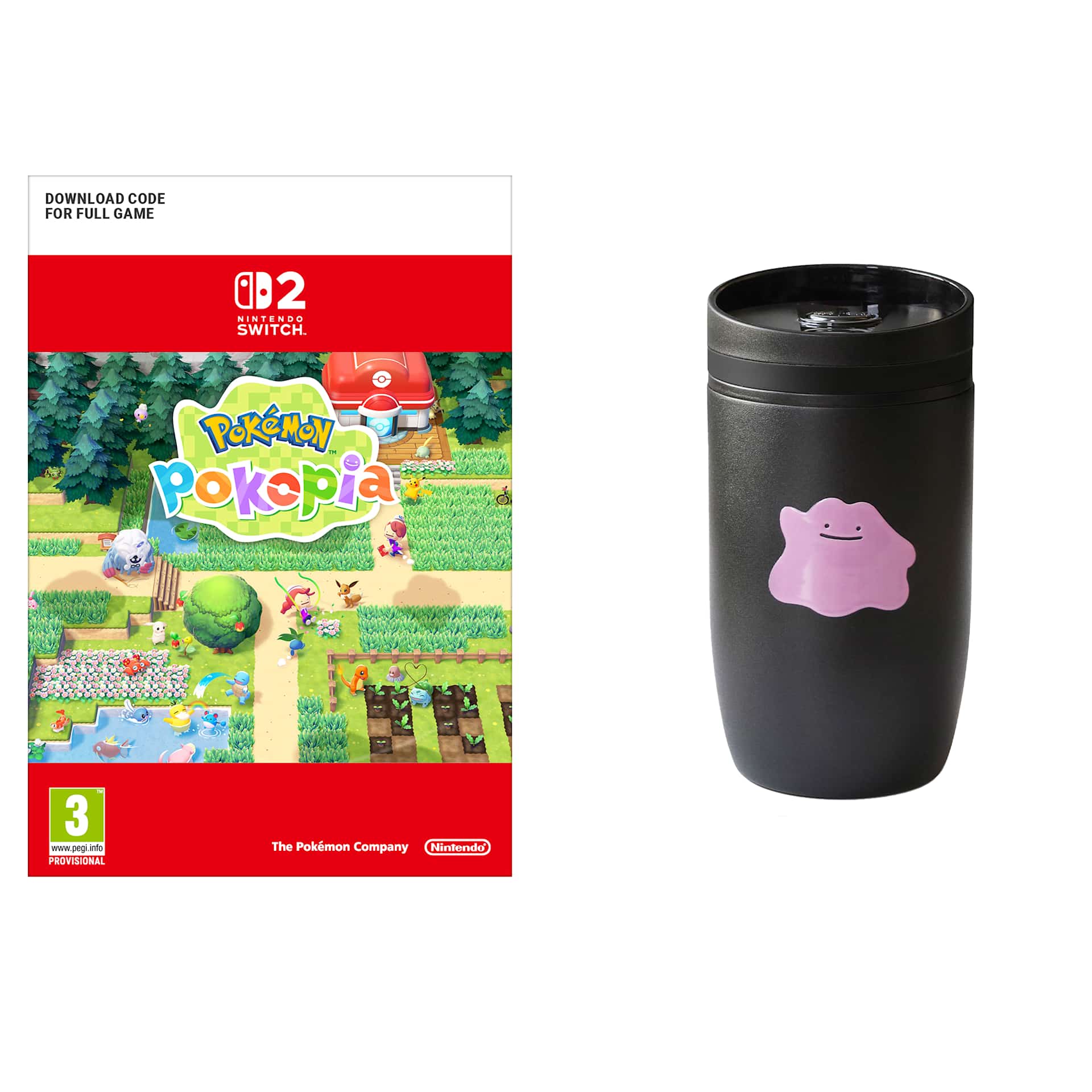 Pokémon Pokopia + Reusable Mug - My Nintendo Store