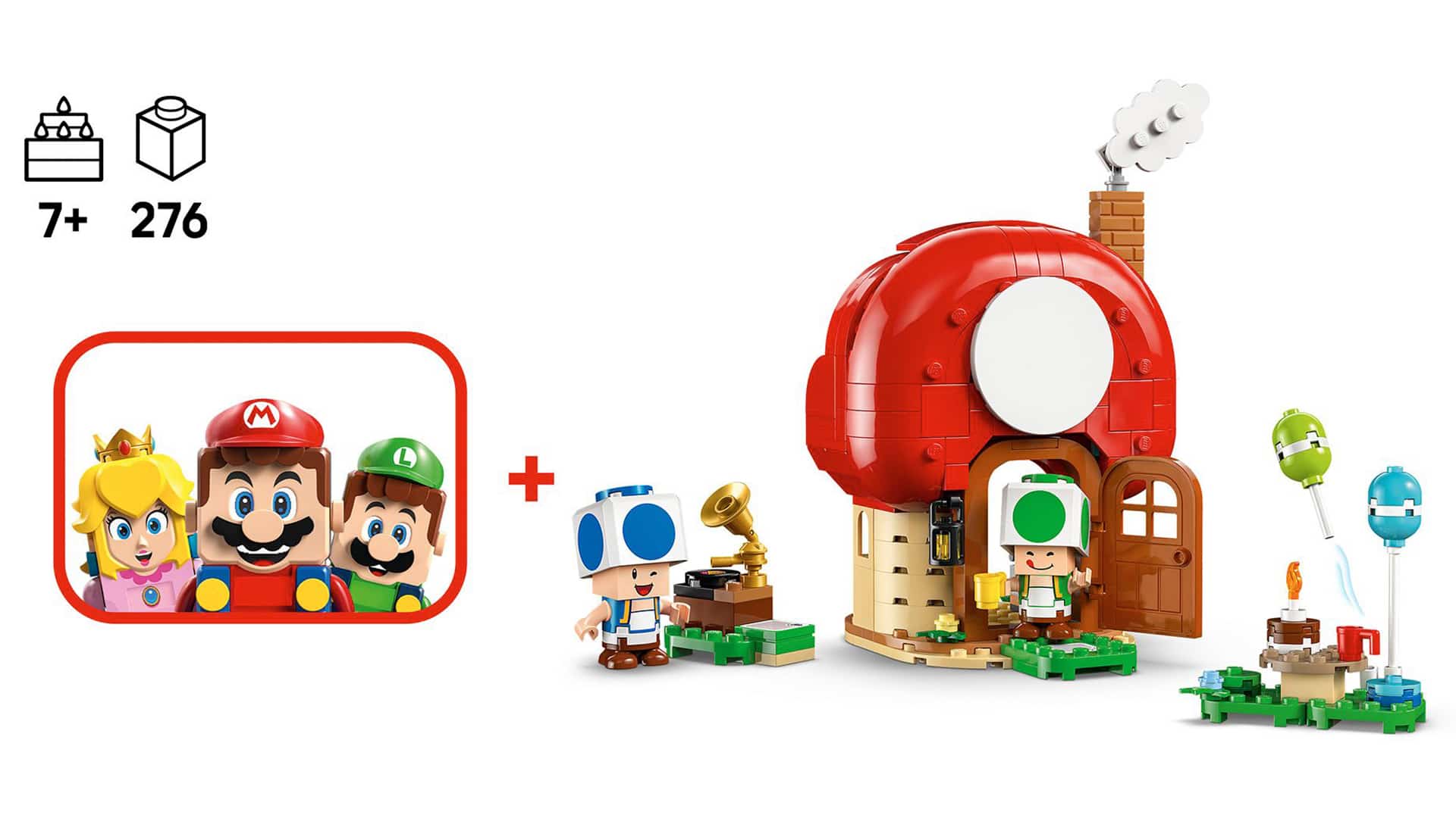 LEGO Super Mario Party at Toad's House (72041) - My Nintendo Store