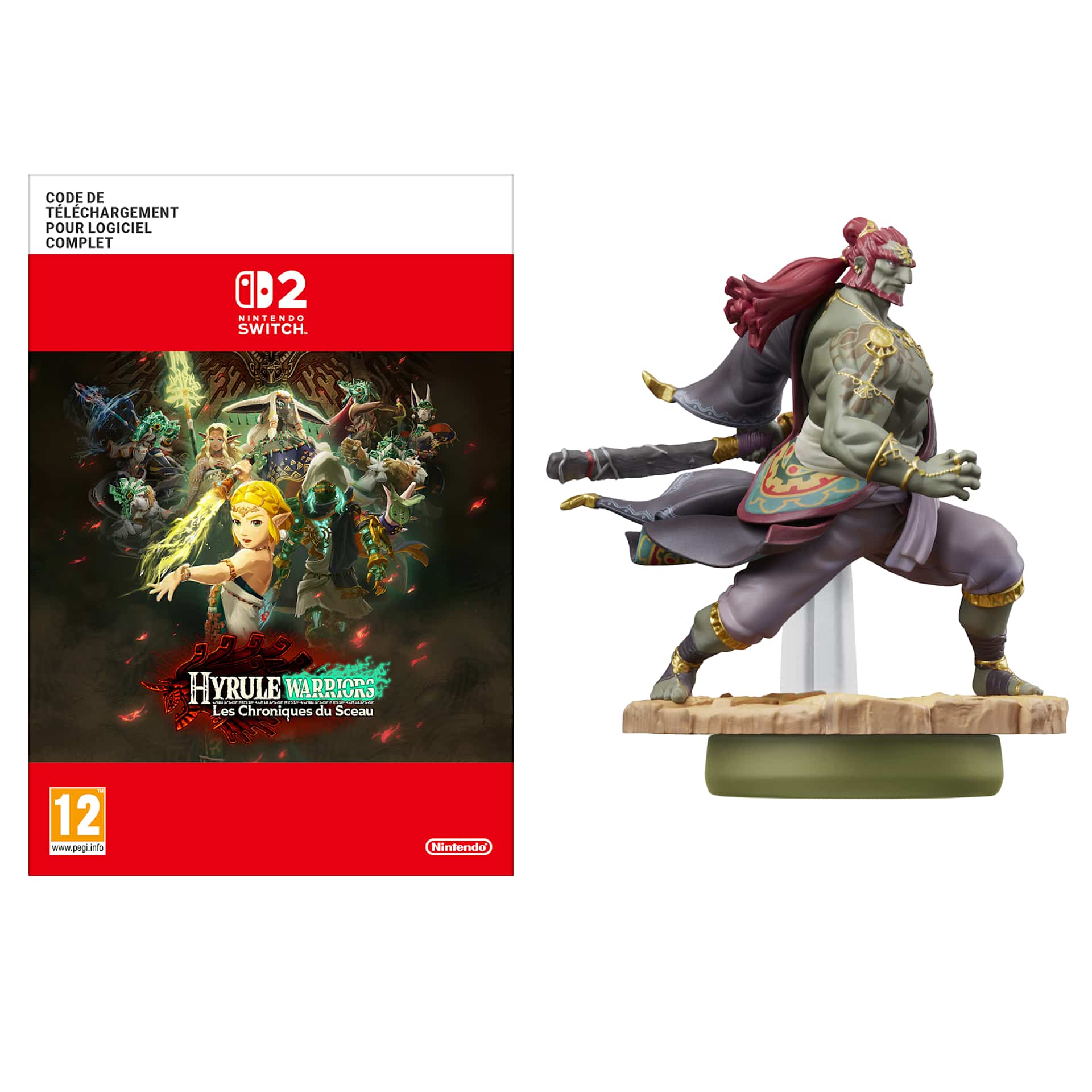 Hyrule Warriors : Les Chroniques du Sceau + amiibo Ganondorf (The ...