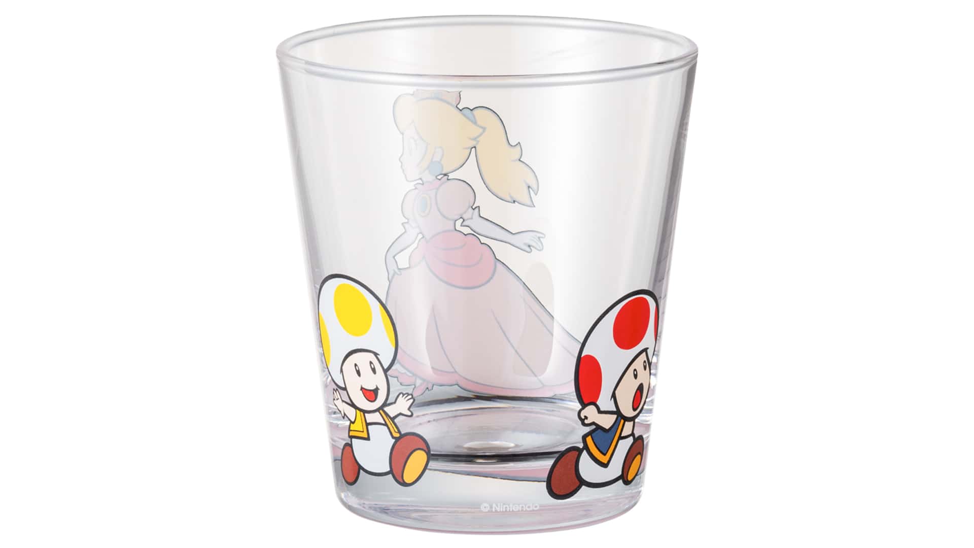 Super Mario Peach Drinking Glass - My Nintendo Store