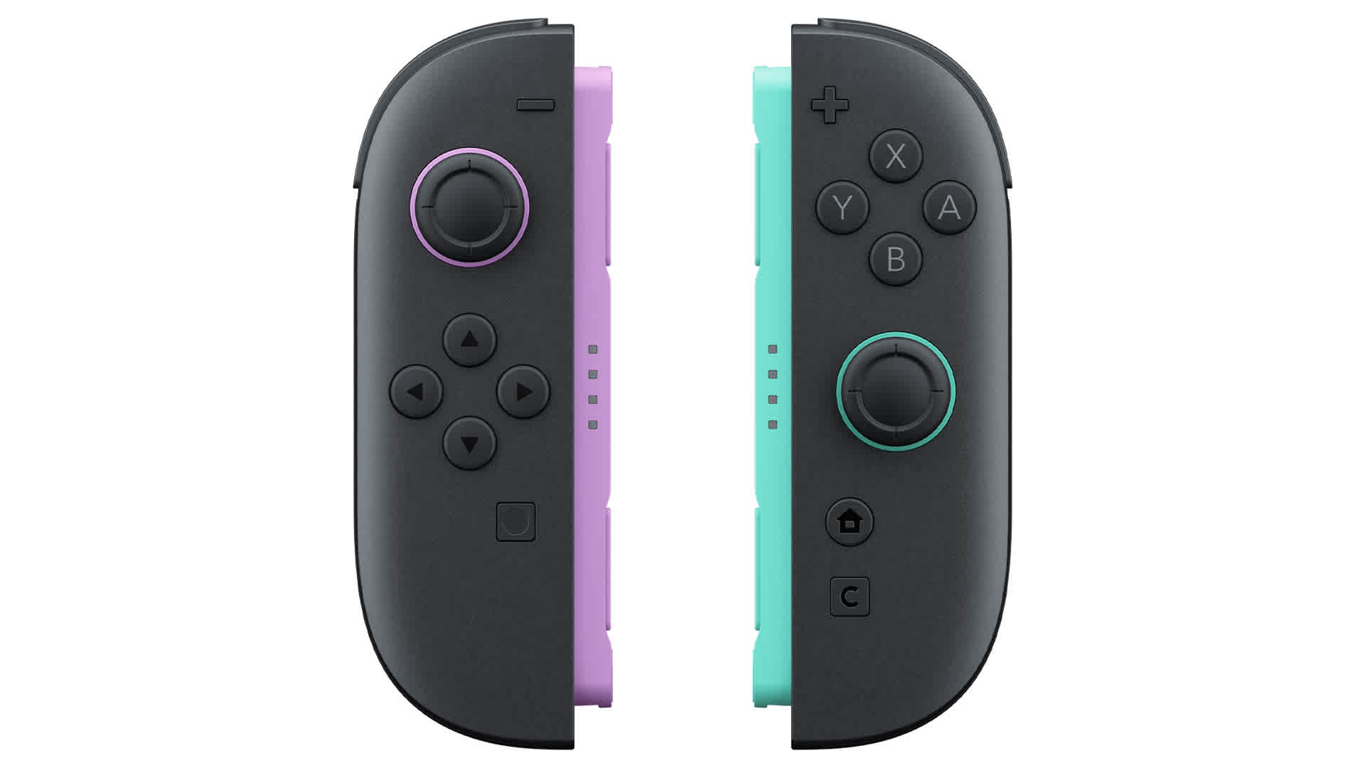 Joy-Con 2 Pair Light Purple/Light Green - My Nintendo Store