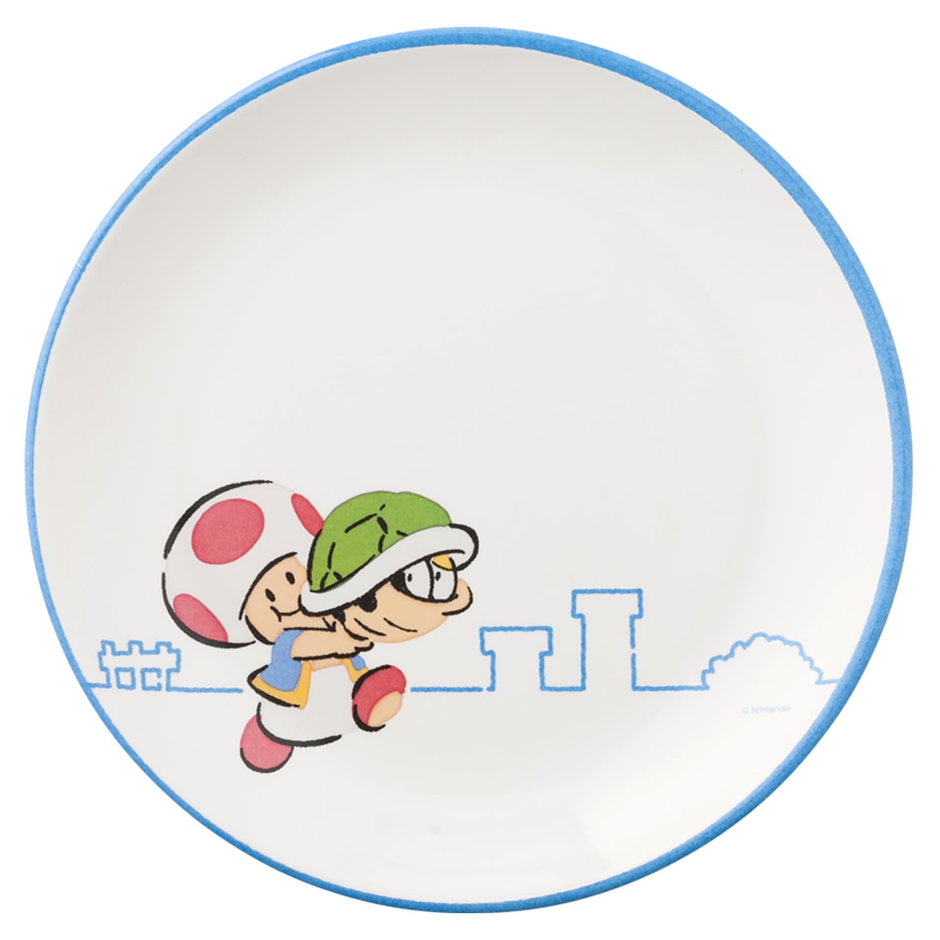 Super Mario Family Life Collection Toad Plate - My Nintendo Store