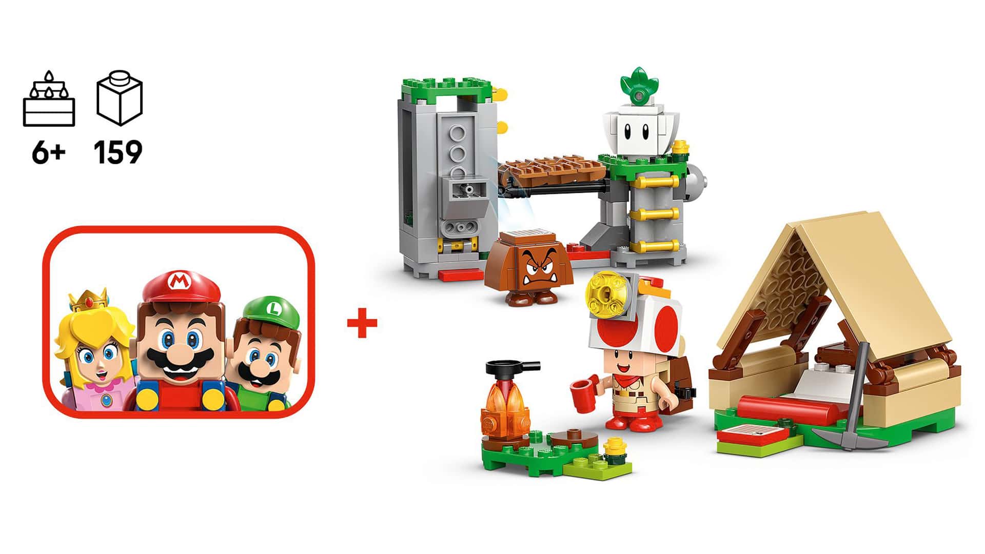 LEGO Super Mario Captain Toad's Camp (72040) - My Nintendo Store
