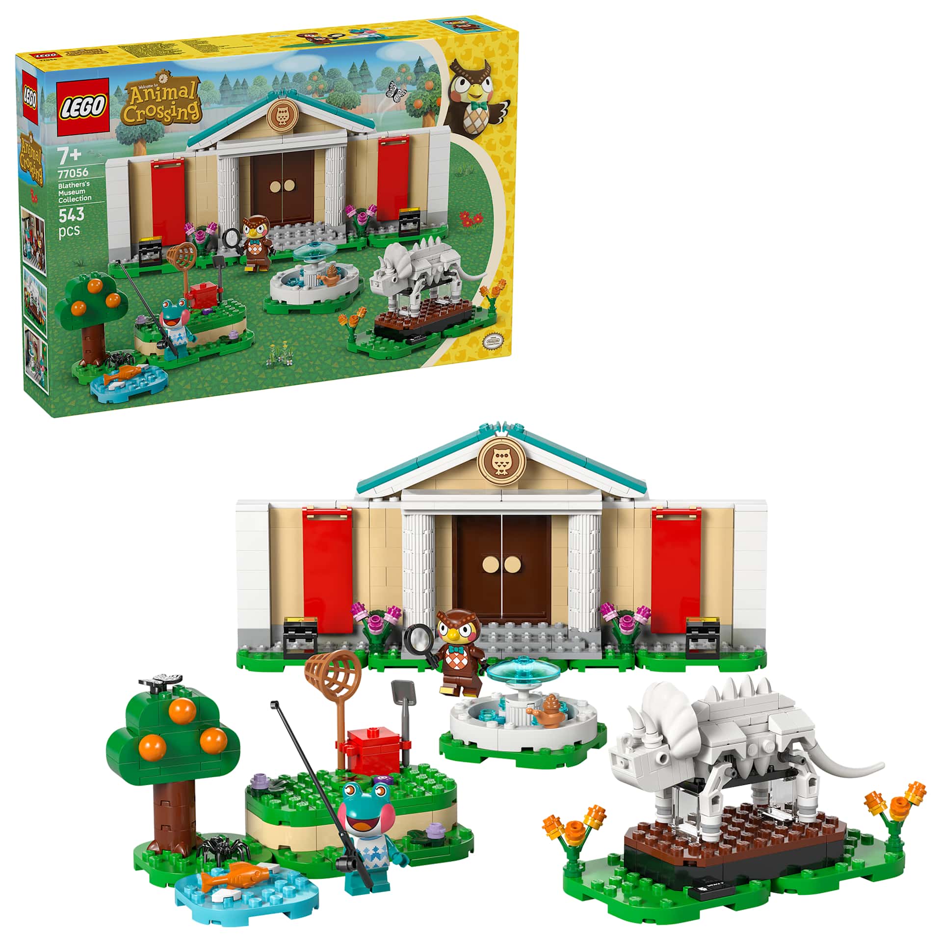 LEGO® Animal Crossing Les collections du musée de Thibou (77056) - My ...