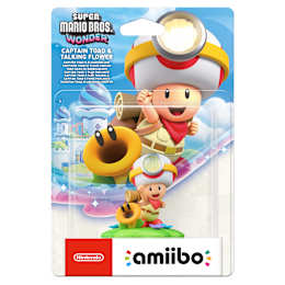amiibo Capitaine Toad et fleur cancan (Super Mario Bros. Wonder ...