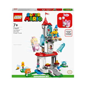 LEGO Super Mario Cat Peach Suit and Frozen Tower Expansion Set (71407 ...