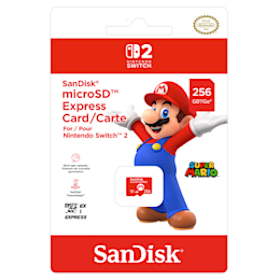 SanDisk microSD Express-kaart 256 GB voor de Nintendo Switch 2 - My ...