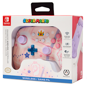 Nintendo Switch Wireless Controller - Princess Peach Plaid - My ...