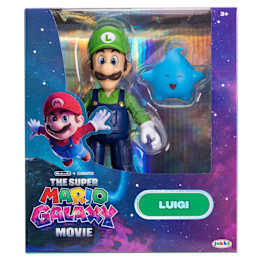 The Super Mario Galaxy Movie 13 cm Figure Series – Luigi and Blue Luma ...