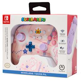 Nintendo Switch Wireless Controller - Princess Peach Plaid - My ...