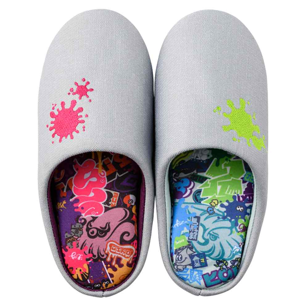 Splatoon SQUID or OCTO Slippers - My Nintendo Store