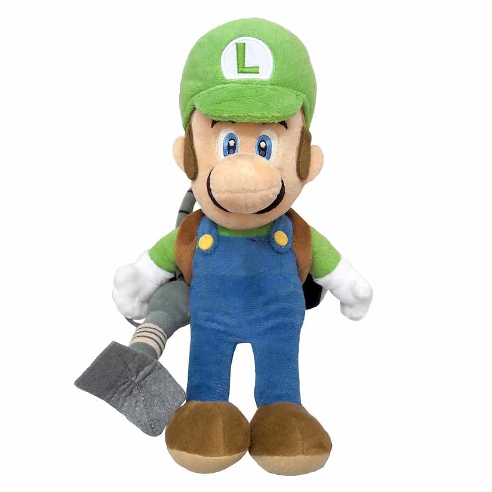 Luigi With Poltergust Soft Toy – Luigi's Mansion - Nintendo Store