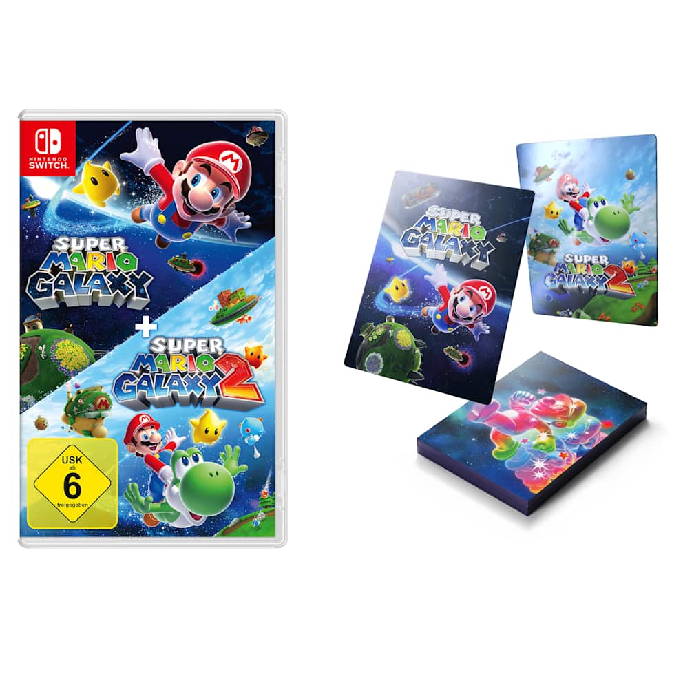 Super Mario Galaxy + Super Mario Galaxy 2 – Kosmos-Set - My Nintendo Store