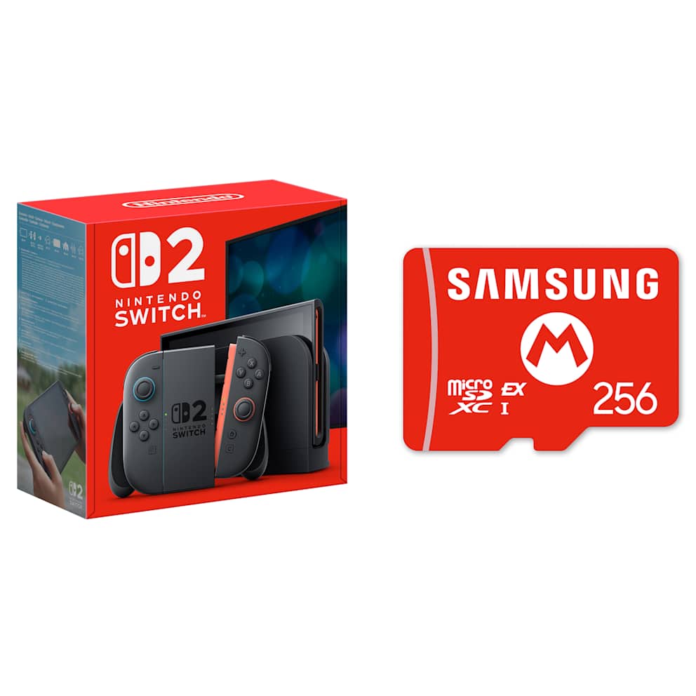 Nintendo Switch 2 + Samsung microSD Express-kaart 256 GB voor de Nintendo Switch 2 - My Nintendo ...