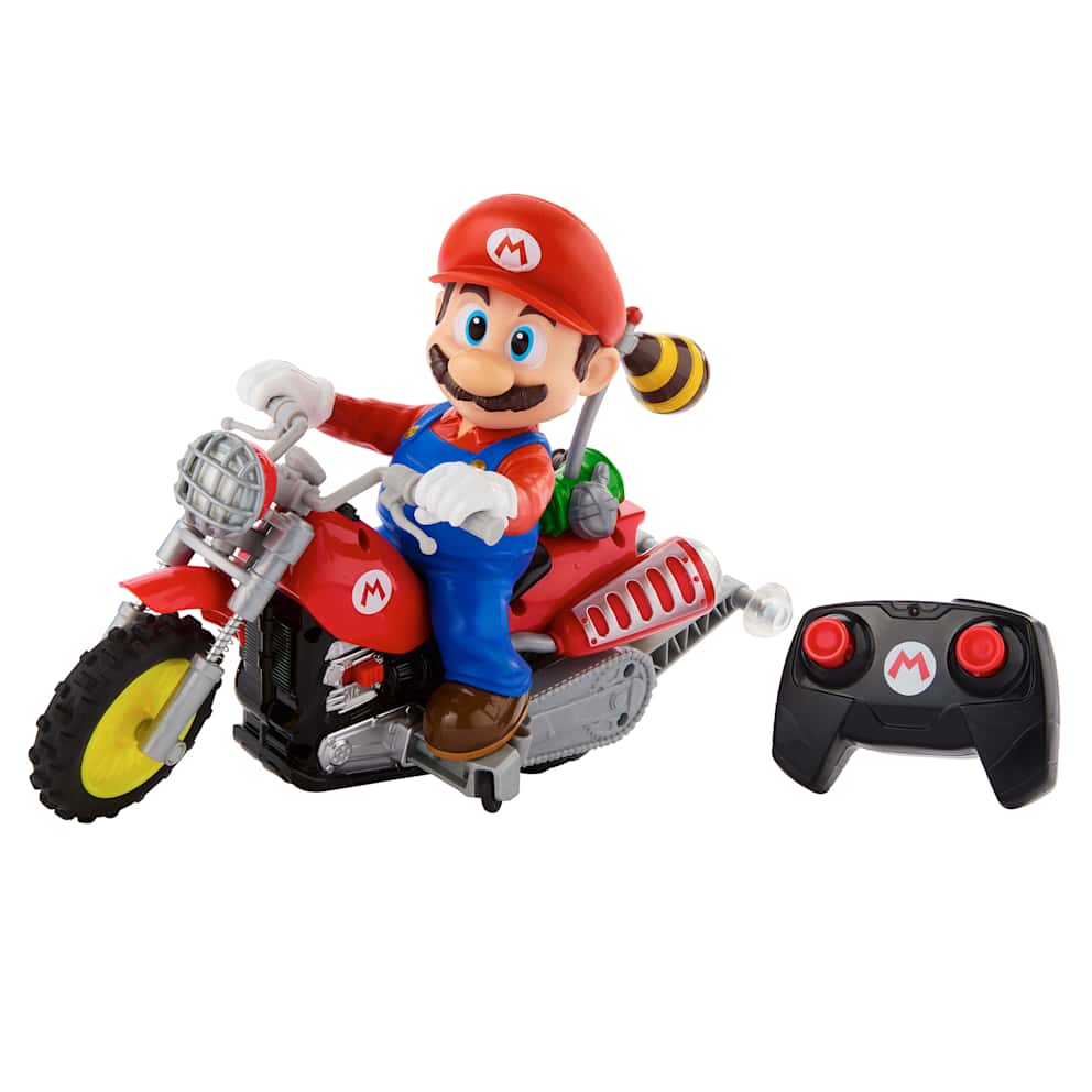 Super Mario Galaxy Le Film – Motocross Mario radiocommandée Hot Wheels ...