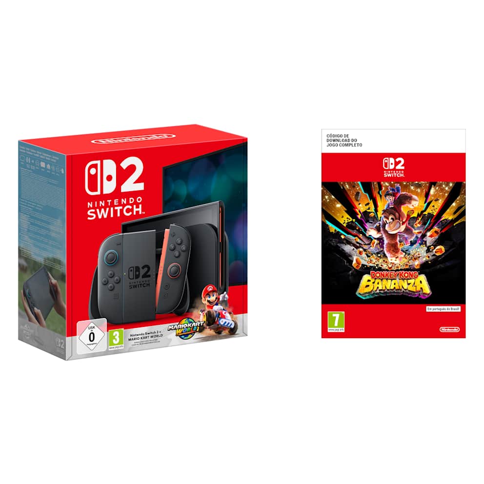 Nintendo Switch 2 + Mario Kart World + Donkey Kong Bananza - Nintendo Store