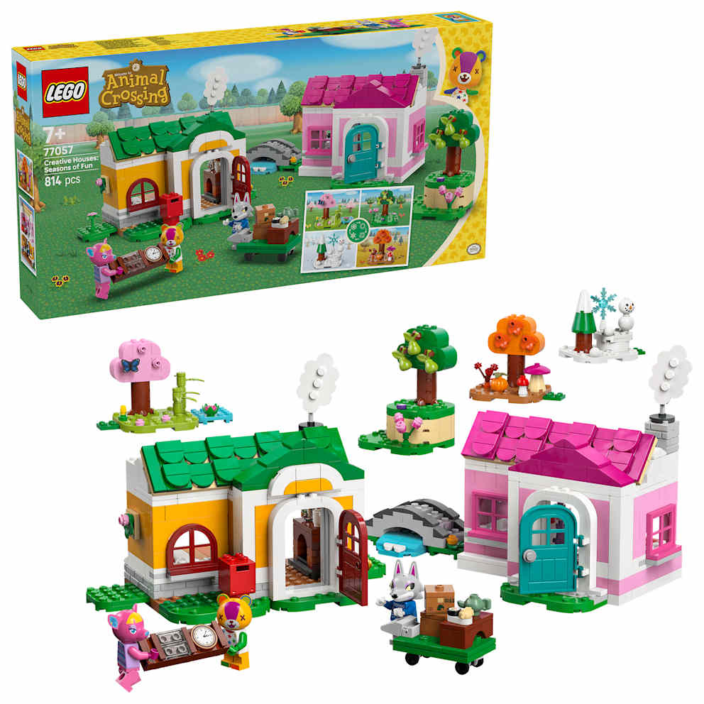Case creative: le quattro stagioni LEGO® Animal Crossing (77057) - My ...