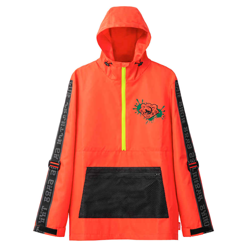 Salmon Run Half Zip Anorak Splatoon 3 - Nintendo Store