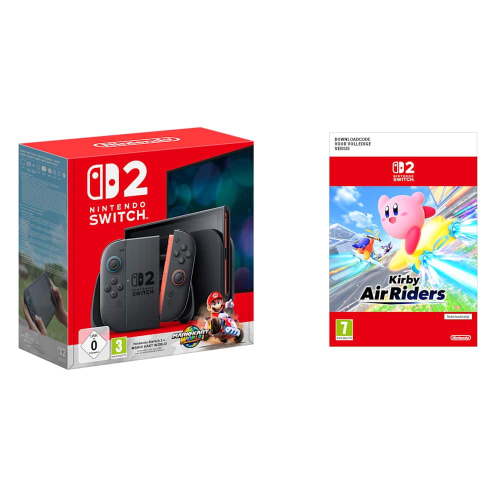 Nintendo Switch 2 + Mario Kart World + Kirby Air Riders - My Nintendo Store