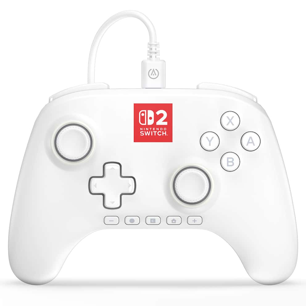 Controller cablato Advantage per Nintendo Switch 2 con Lumectra (bianco ...