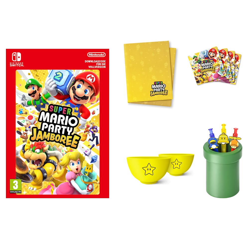 Super Mario Party Jamboree – Hausparty-Set + Super Mario-Röhre ...
