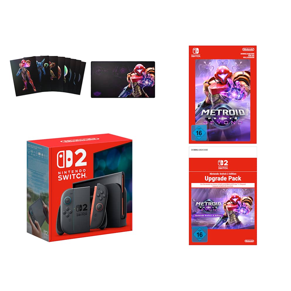 Nintendo Switch 2 + Metroid Prime 4: Beyond – Nintendo Switch 2 Edition – Power-Set - My ...