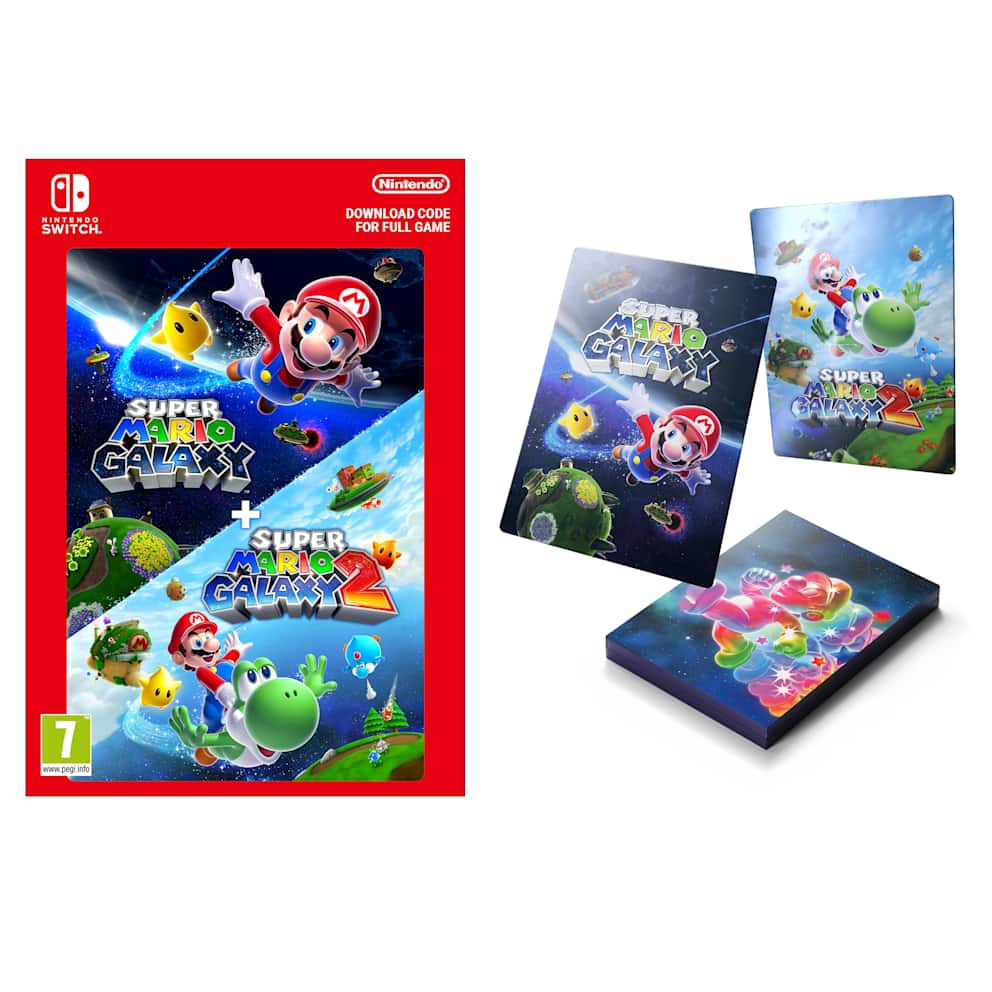 Super Mario Galaxy + Super Mario Galaxy 2 Cosmic Bundle - My Nintendo Store