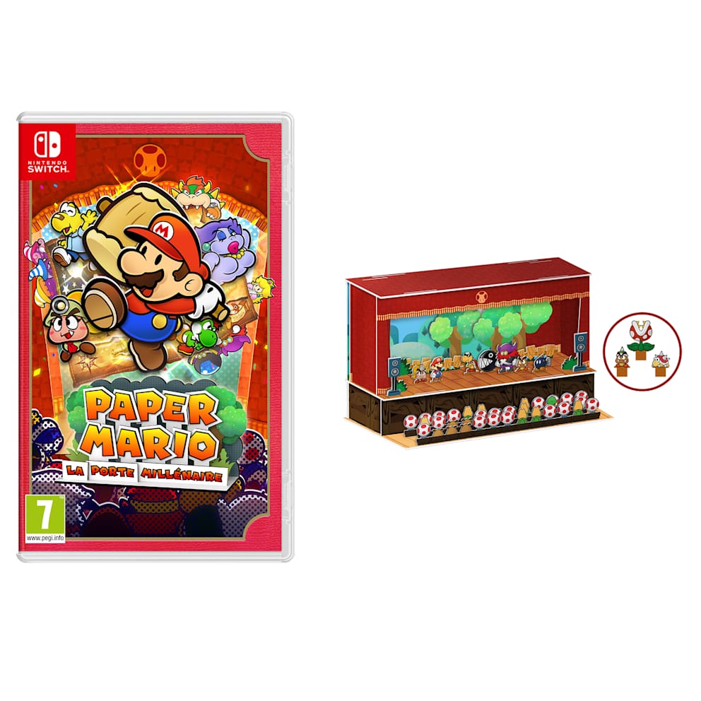 Paper Mario : La Porte Millénaire + scène de combat à construire - My ...