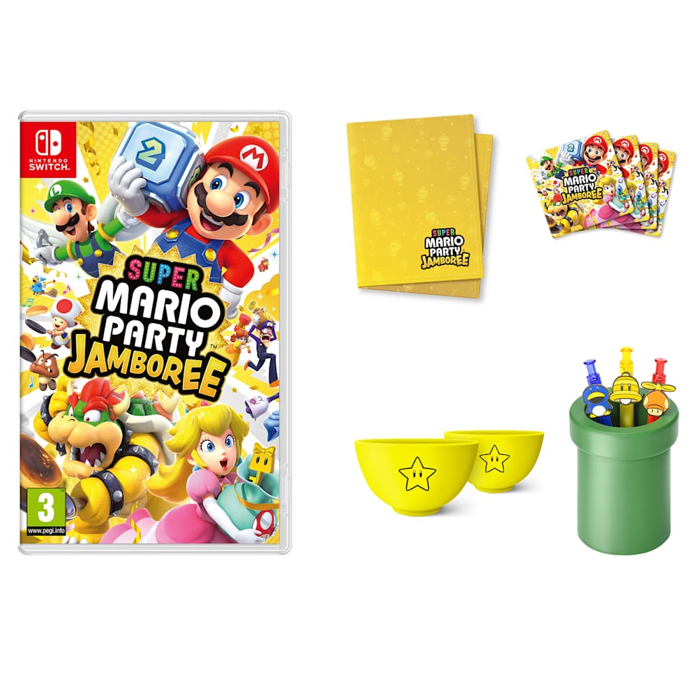 Super Mario Party Jamboree House Party Bundle + Super Mario Pipe Pen ...