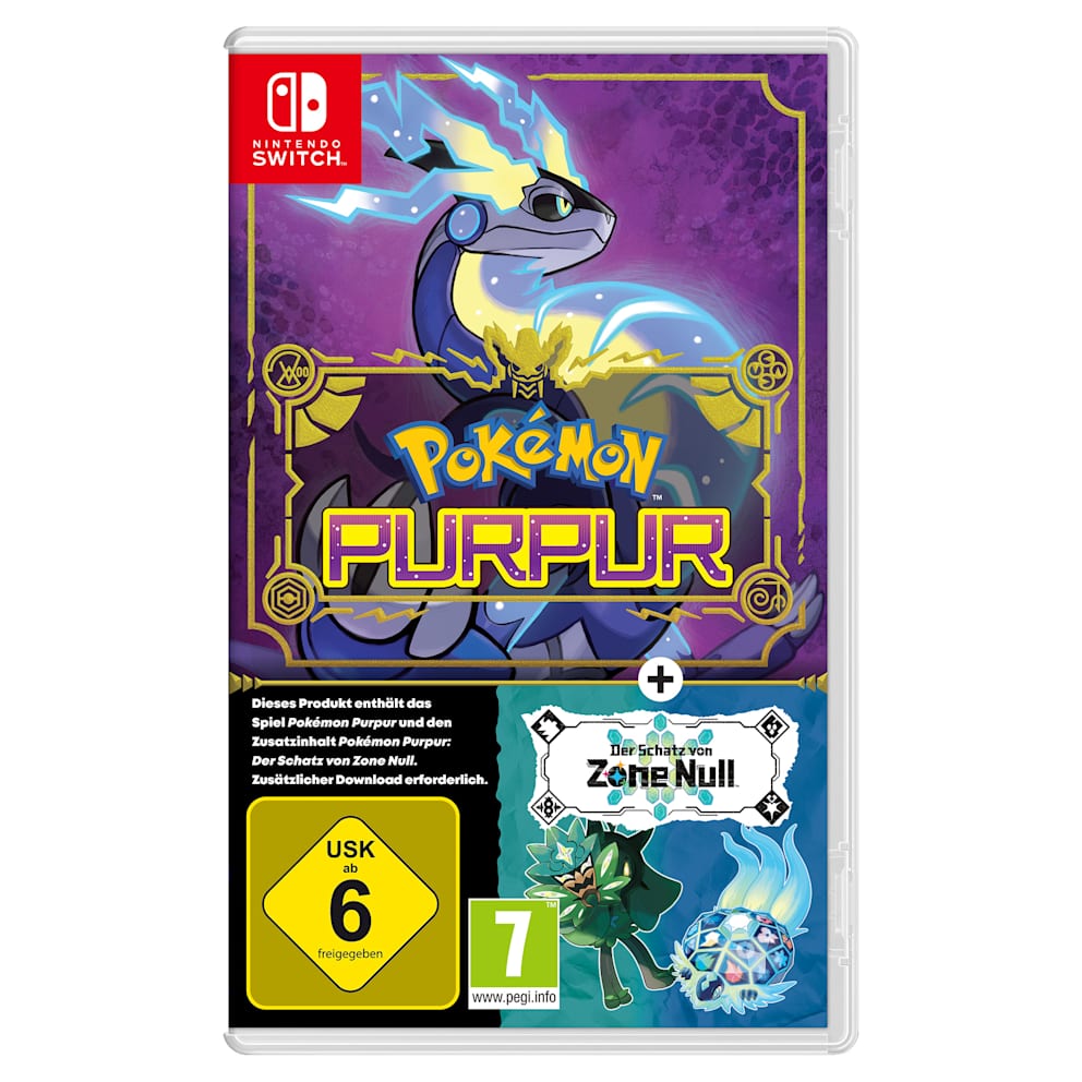 Pokémon Purpur + Der Schatz von Zone Null - Nintendo Store