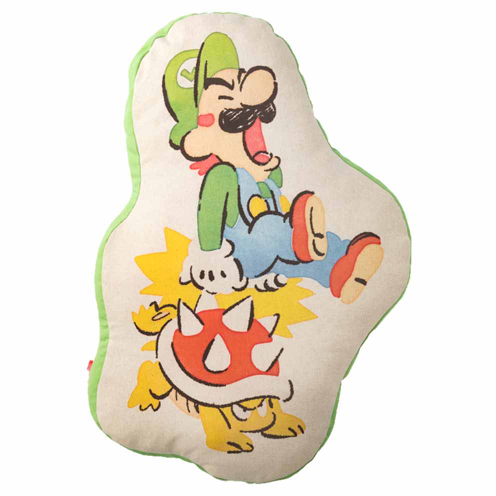 Super Mario Family Life Collection Luigi Soft Toy - My Nintendo Store