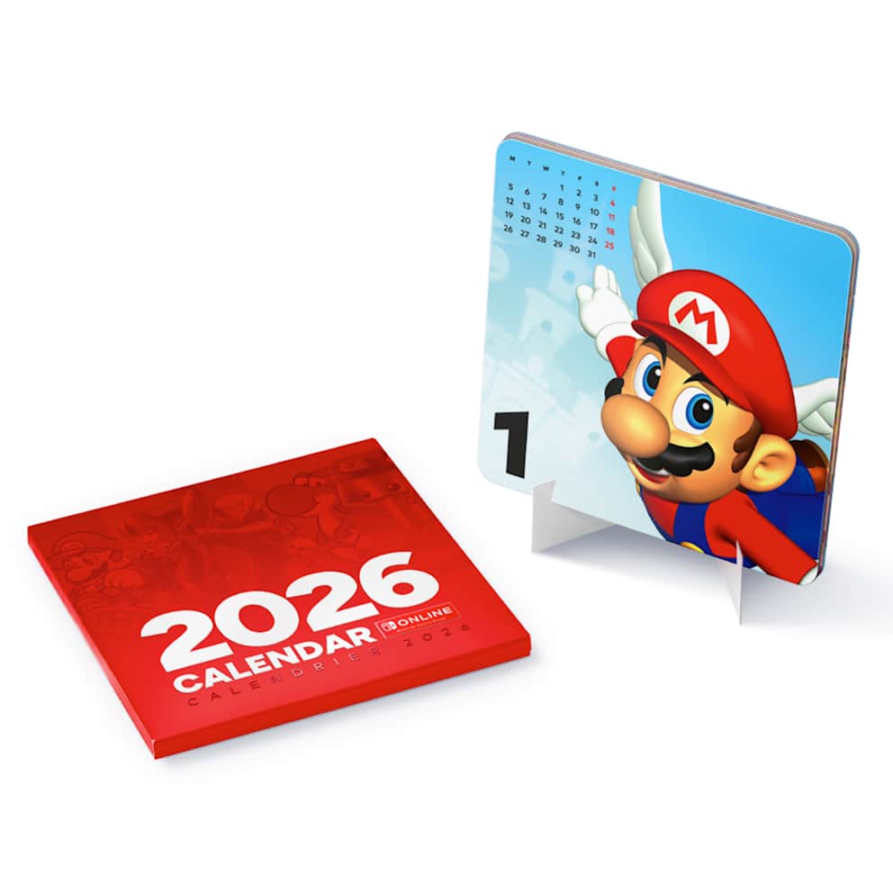 Nintendo Switch Online Calendar 2026 (for Nintendo Switch Online ...
