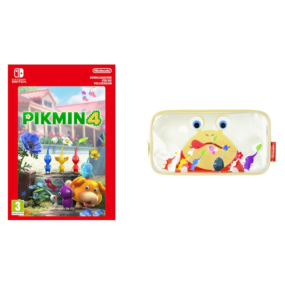 Pikmin 4 + Pikmin – Tasche (transparent) - My Nintendo Store