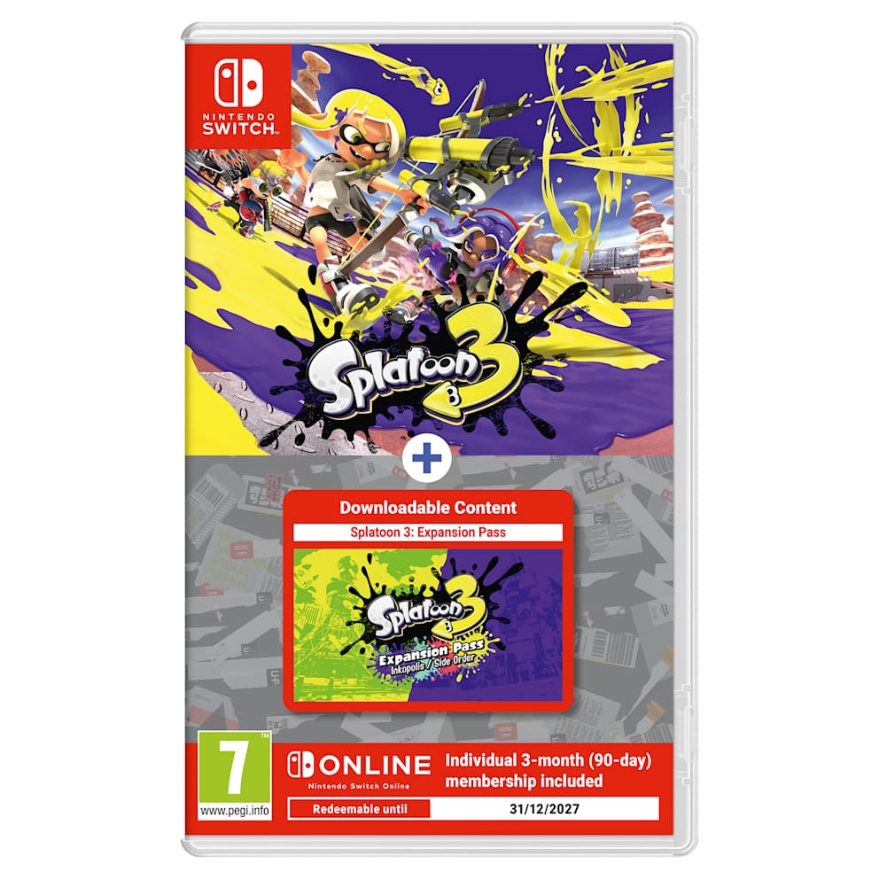 Splatoon 3 + Splatoon 3: Expansion Pass + Nintendo Switch Online ...