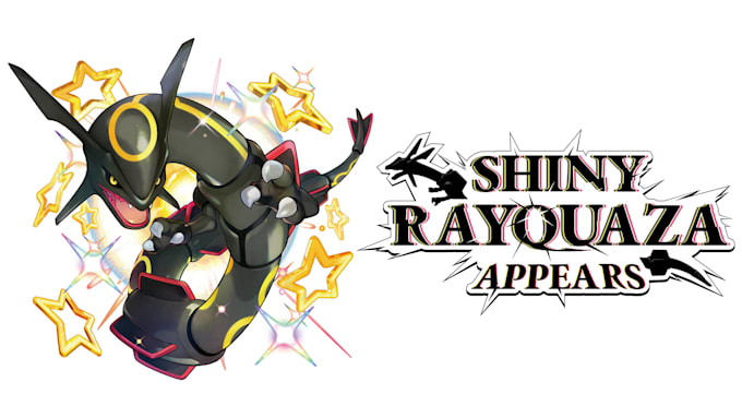 Rayquaza Shiny Mega Evolution
