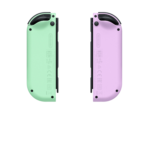 Nintendo Switch Pastel Purple Joy-Con (L) and Pastel Green Joy-Con (R ... Nintendo Switch Pastel Purple Joy-Con (L) and Pastel Green Joy-Con (R ...