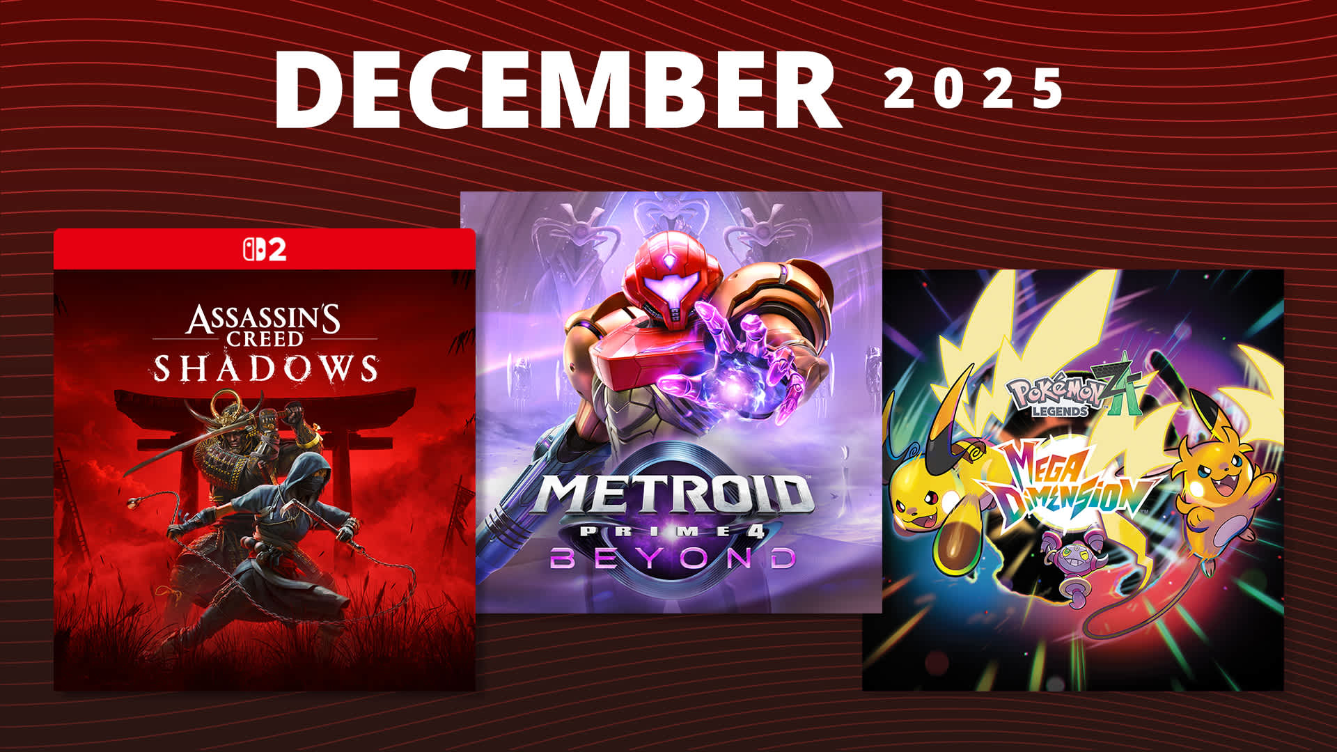 Upcoming Games – December 2025 - Nintendo