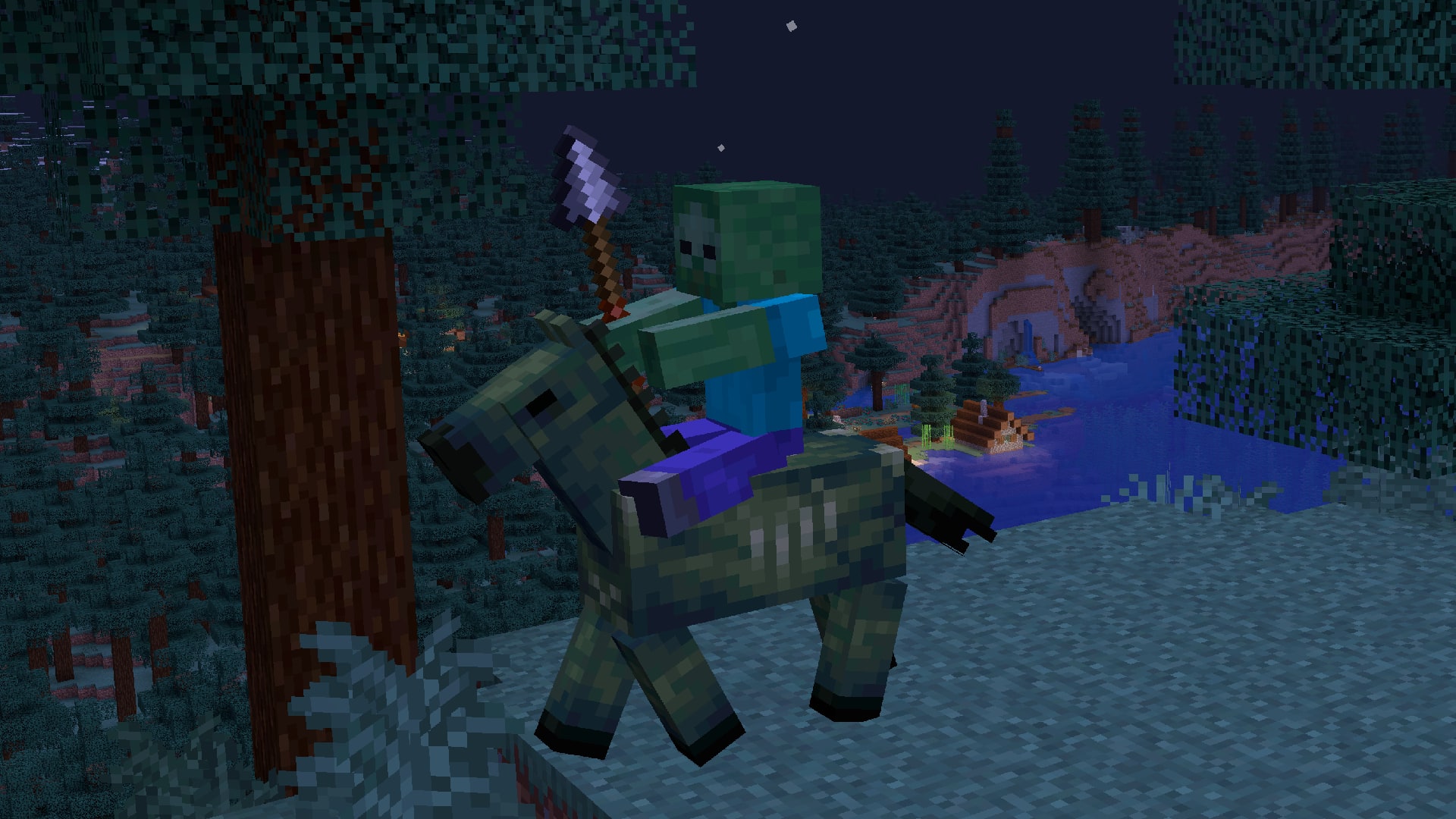 The Mounts of Mayhem drop is now available for Minecraft on Nintendo ...