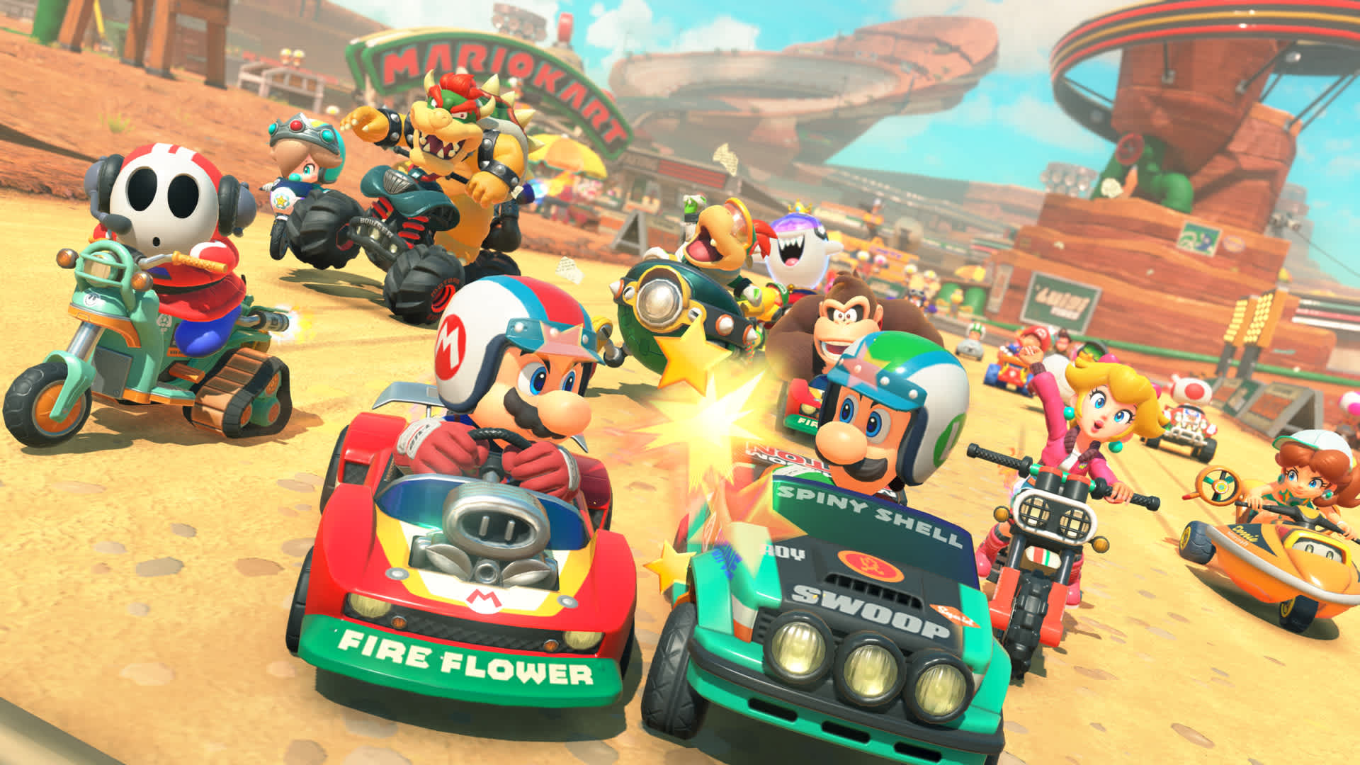 Aim for the horizon in the first Mario Kart World global online event ...