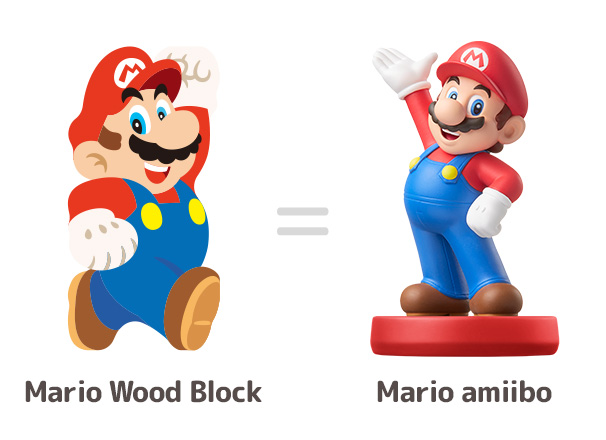 Mario & Friends Wood Block Set (30 pieces) - My Nintendo Store