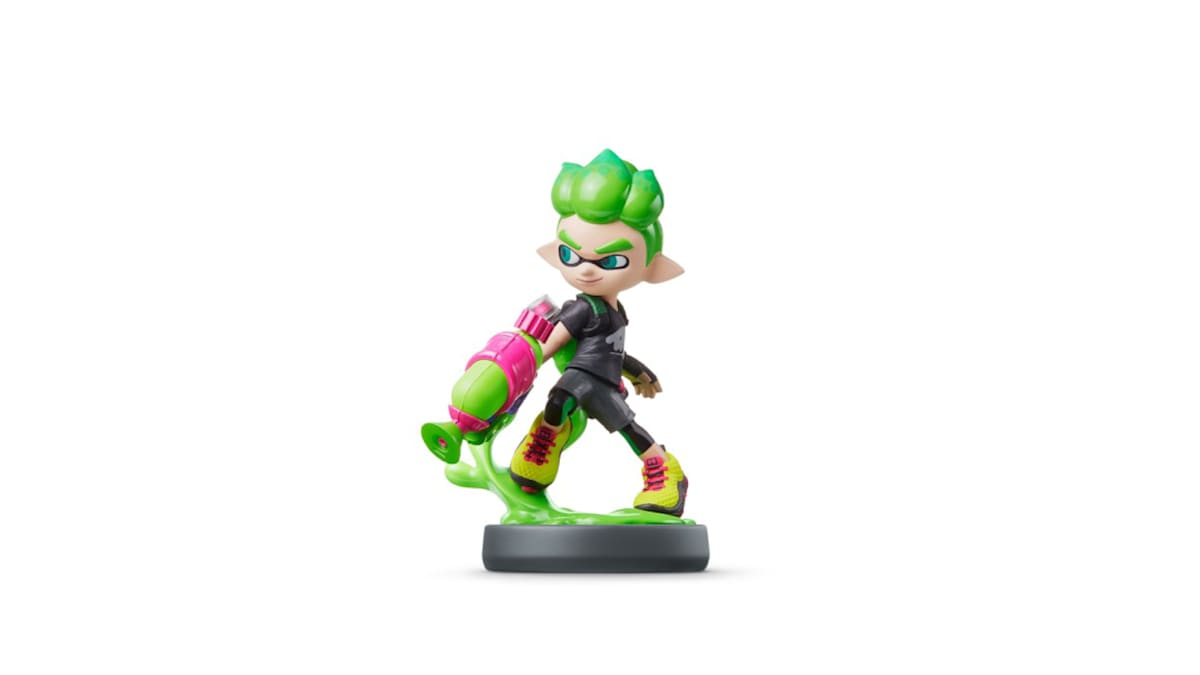 Inkling Boy (Neon Green) (Splatoon Collection) amiibo