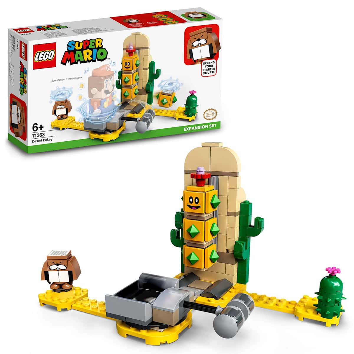 LEGO Super Mario Desert Pokey Expansion Set (71363) - Nintendo Store