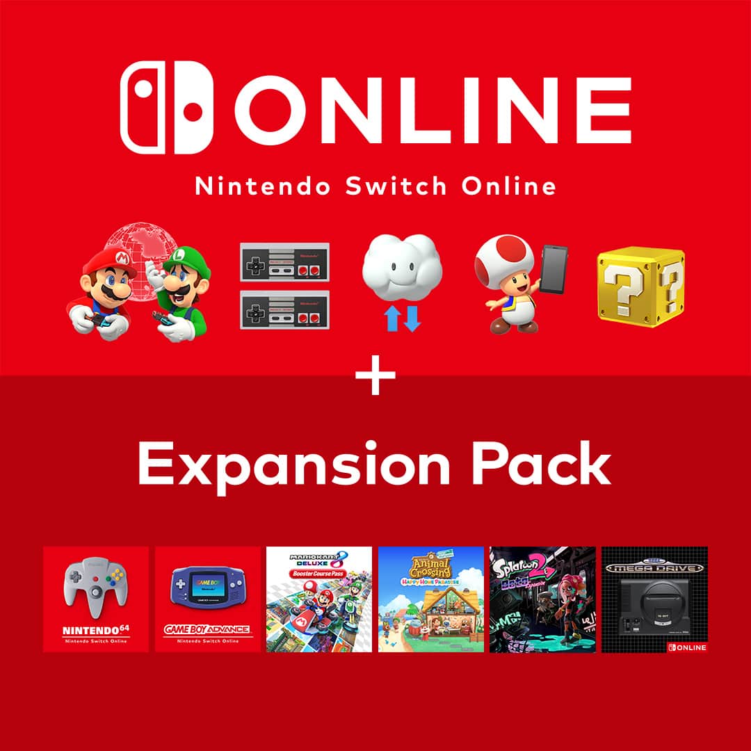 Nintendo Switch Online + Expansion Pack Membership - Nintendo Store