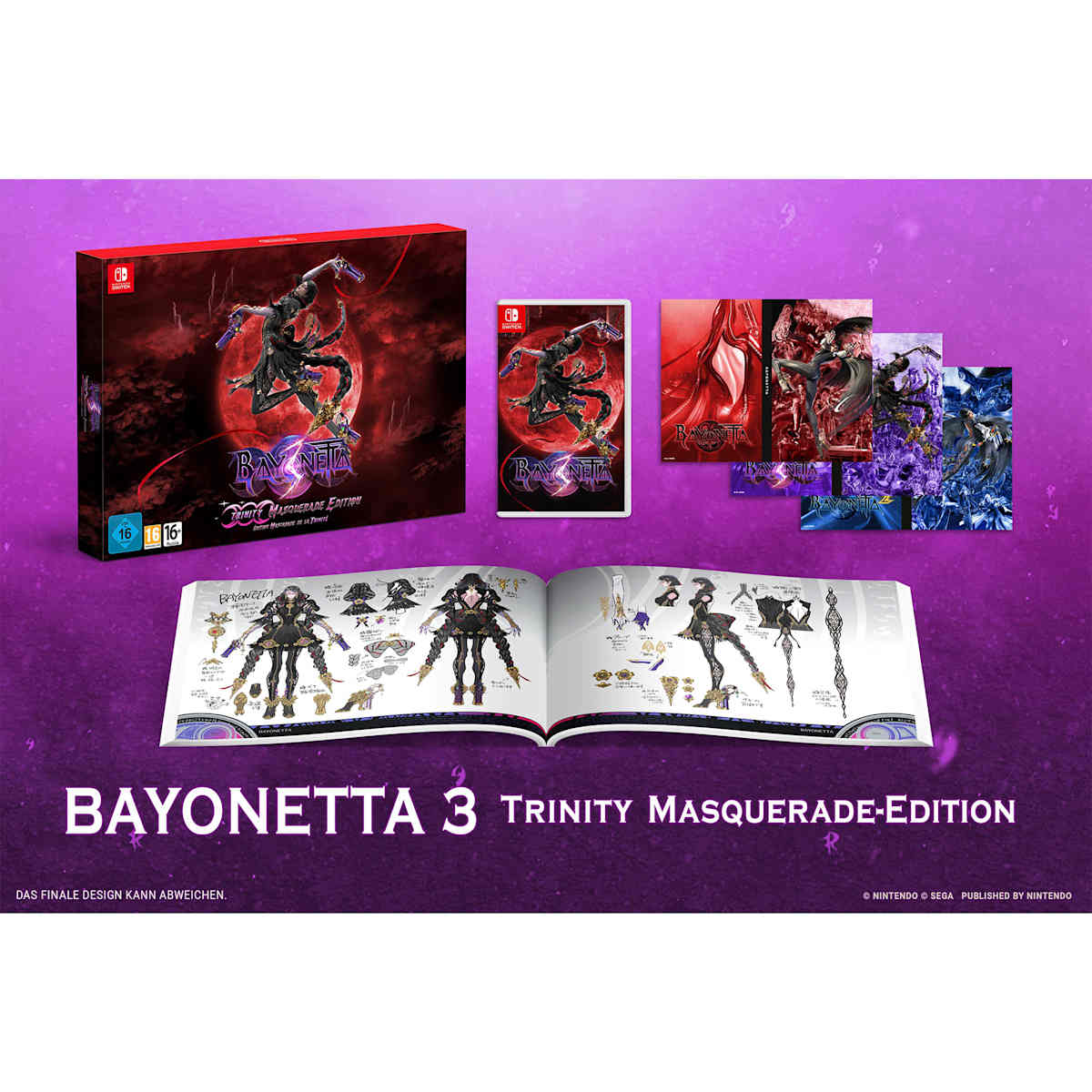 Bayonetta 3: Trinity Masquerade-Edition - Nintendo Store