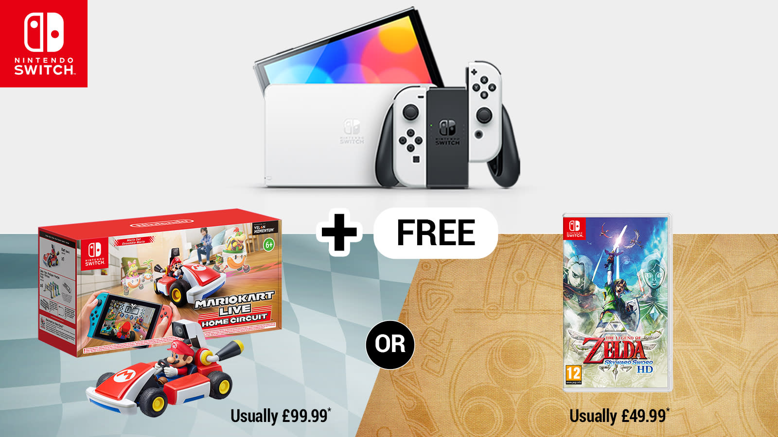 Nintendo Switch – OLED Model with Free Game | My Nintendo Store